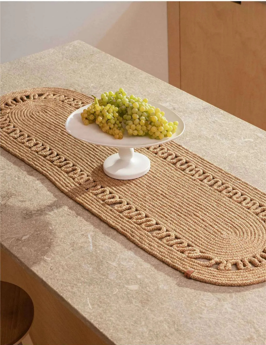 Modern Bohem Runner, Masa & Sehpa Örtüsü | El Yapımı Boho De – HOME TURKO